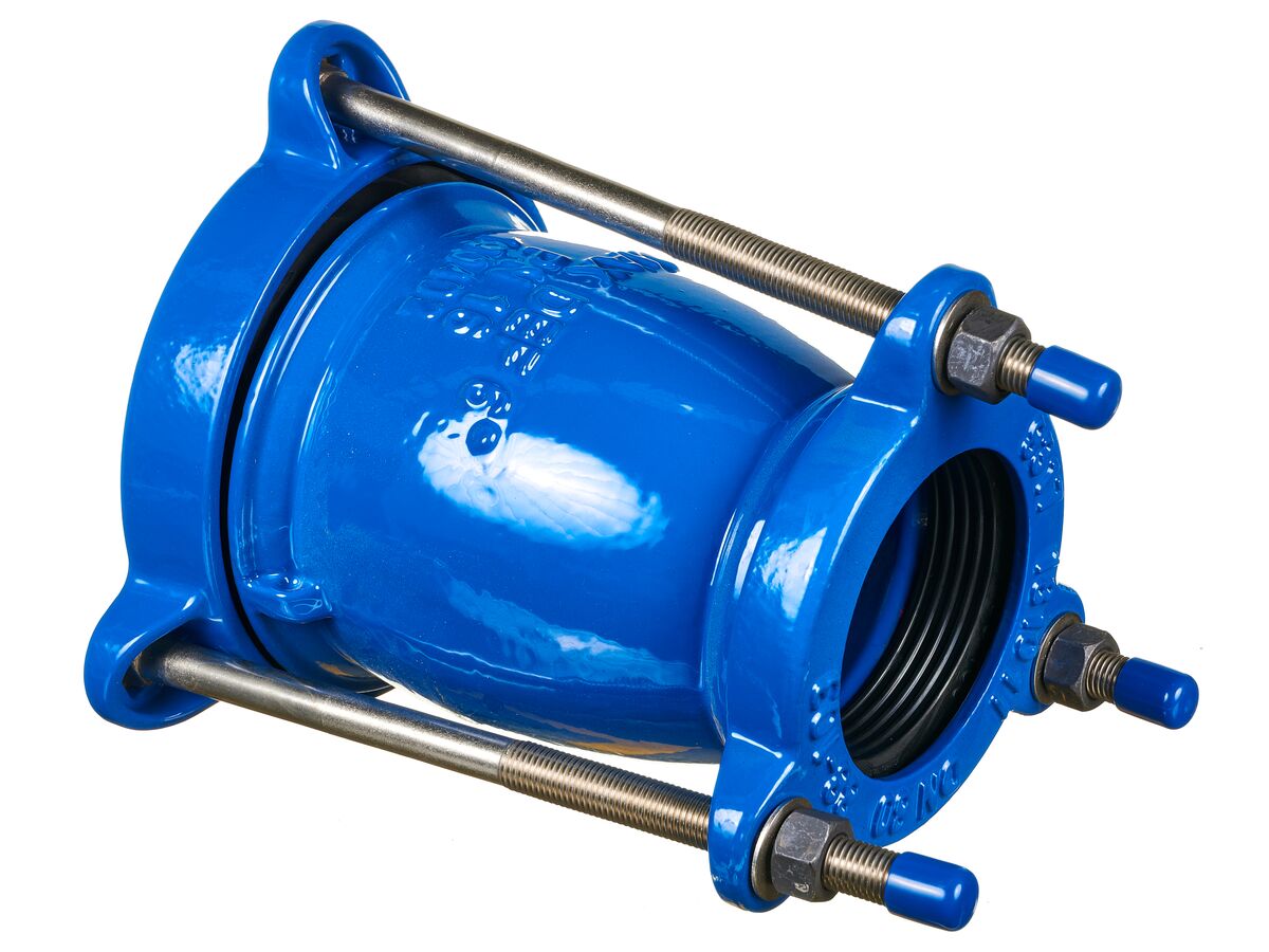 Wang Stepped Vari-Gib Coupling Ductile Iron Fusion Coated Body and ...