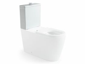 Wolfen Close Coupled Back to Wall Cistern 800mm White (4 Star) from Reece