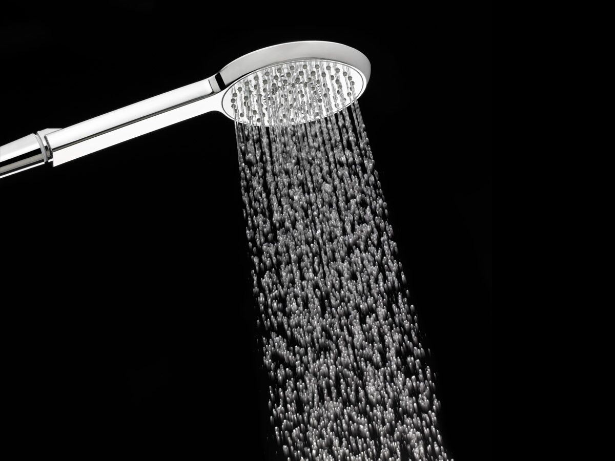 Nikles Pearl Single Rail Shower with 105 Handpiece with Wall Water ...