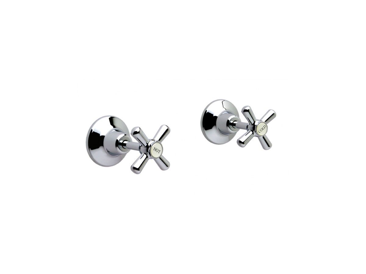 Whitehall Easy Clean Wall Top Assembly 9657 Anti Vandal Chrome from Reece