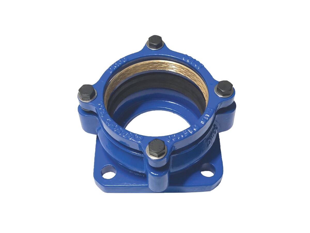 PE Grip Adaptor (Socket x Flange) PN16 180mm x 150mm from Reece