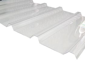 Fibreglass 5 Rib 2400G Ice Clear Per Lineal Metre from Reece