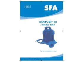 Saniflo Sanifos 1000 Litre 2 Pump Cutter Pump Sewerage from Reece