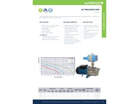 WaterPro DJ72 Pressure Pump with Pressure Controller from Reece