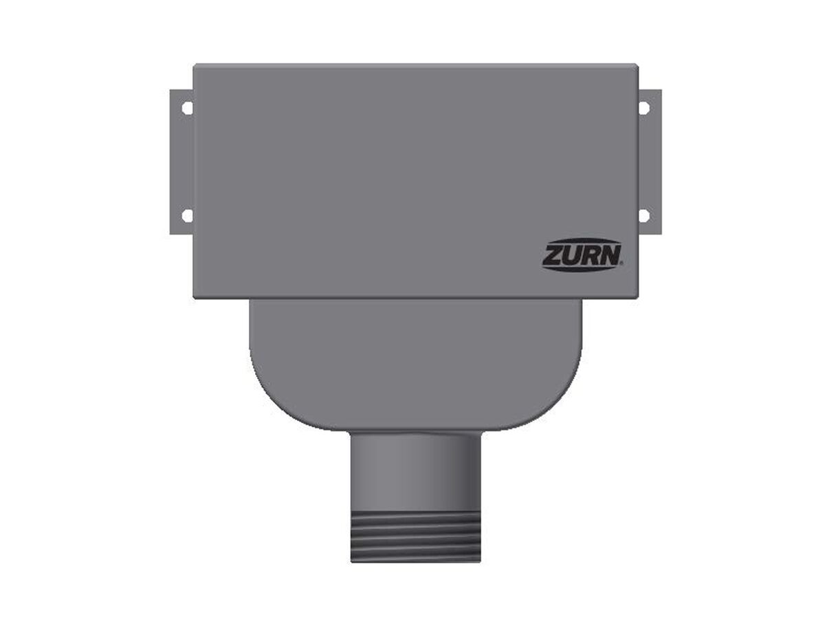 Zurn Tundish In Wall Stainless Steel Solid Face from Reece