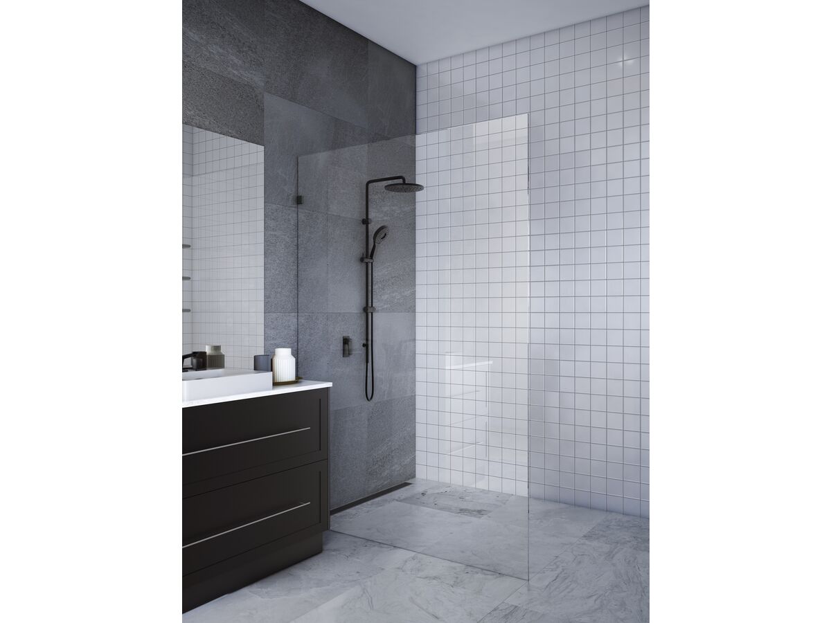 Creative Glass Frameless Fix & Swing Panel 1600 x Front 801-1000 Shower ...