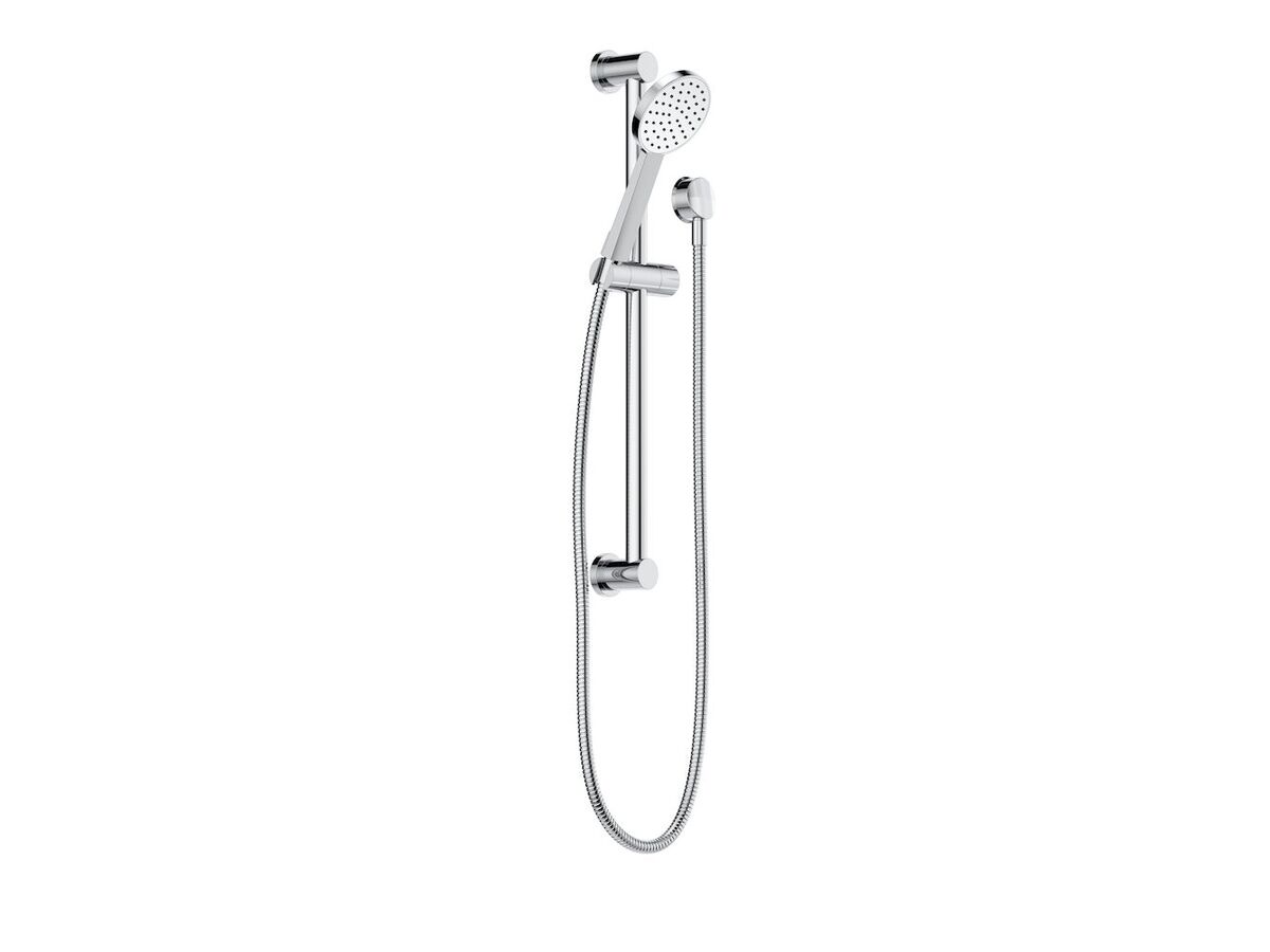 Clark Basics Round Rail Shower Chrome (3 Star) from Reece
