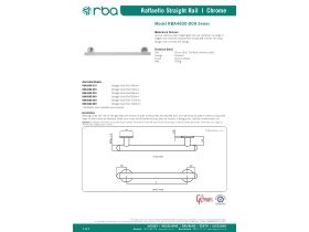 Raffaello Grab Rail 366mm Bright Stainless Steel from Reece