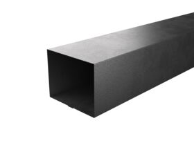 Downpipe 100mm x 80mm x .45 x 1.8mtr Zinc from Reece