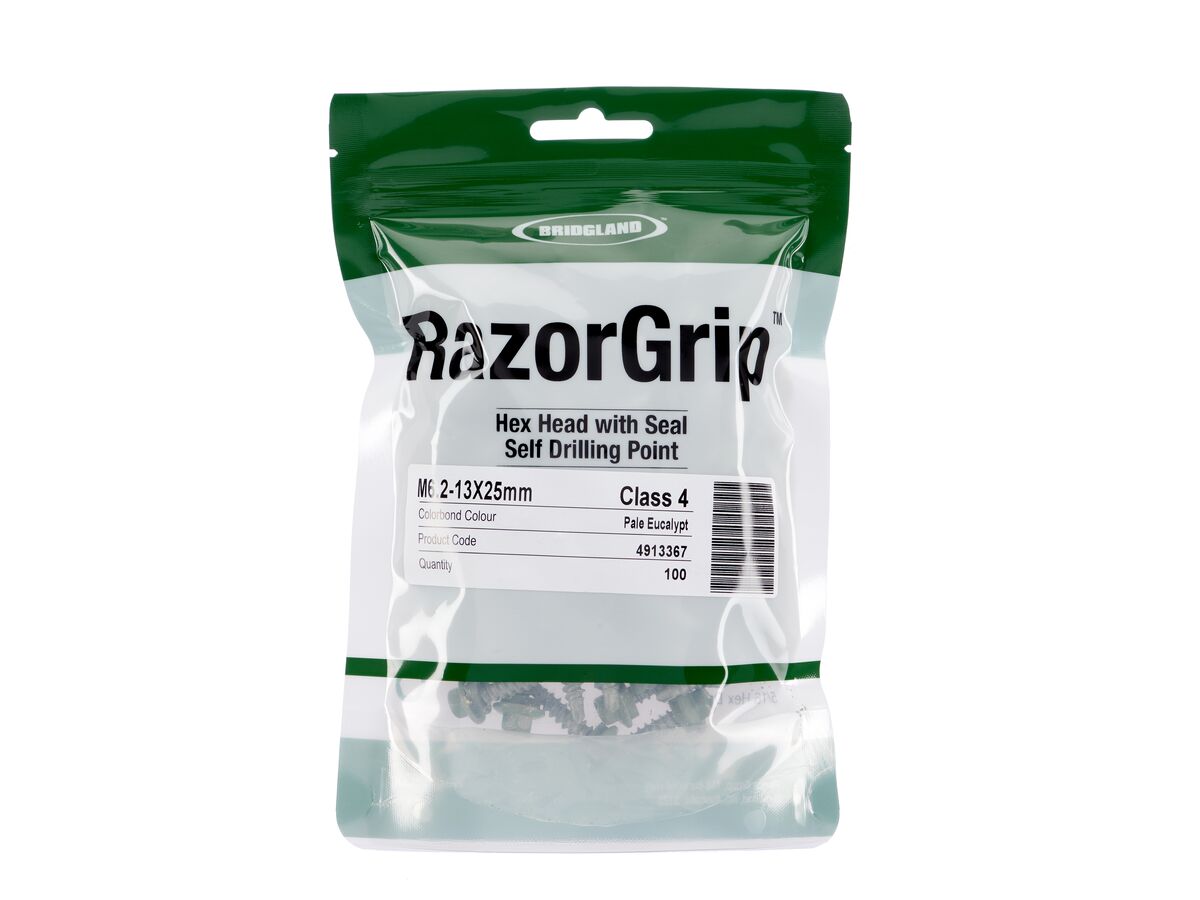 Razorgrip M6.3X25 CL4 Pale Eucalypt (100) from Reece