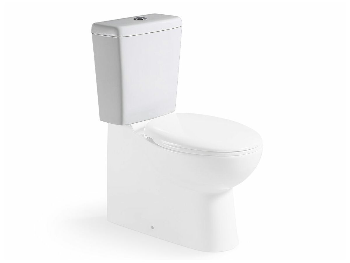 Posh Solus Square Close Coupled Bottom Inlet Cistern White (4 Star ...