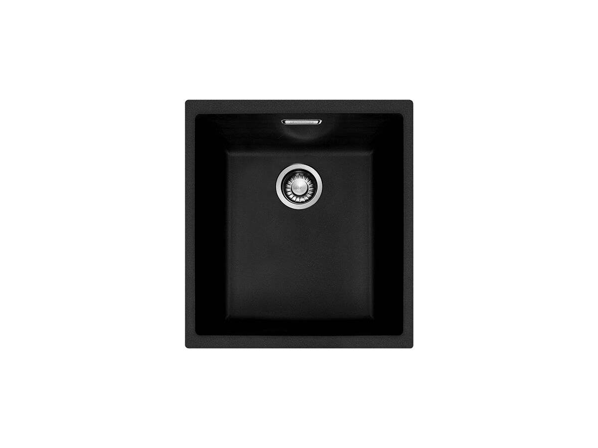 Franke Sirius SID110-34CB Tectonite Undermount Single Bowl Sink Carbon ...