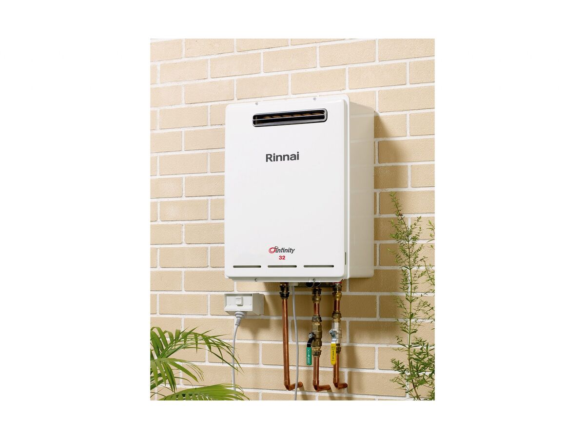 Rinnai Infinity 32L Natural Gas 50 Degree Continuous Flow Hot Water System from Reece