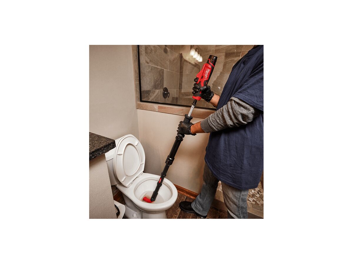 Milwaukee M12 TRAPSNAKE 1.8 m (6') Toilet Auger from Reece