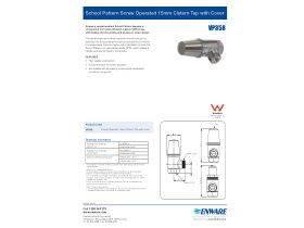 Enware Vandal Proof Screw Operated 15 Cistern Tap with Cover Jumper ...