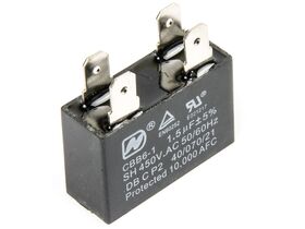 Pyrox Deluxe Capacitor 1.5UF Sq P2 from Reece