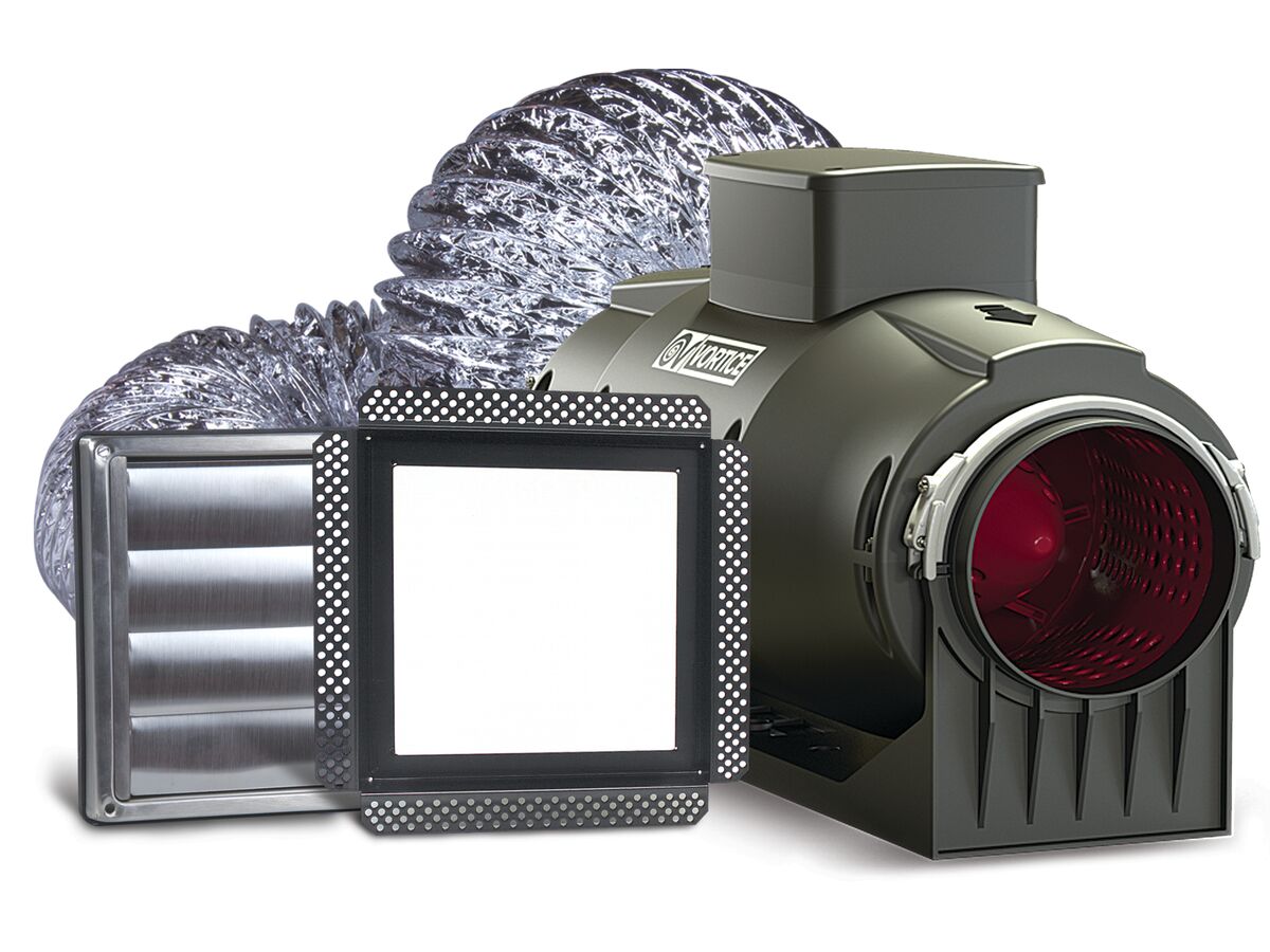 Allvent Prestige Frameless Exhaust Kit from Reece