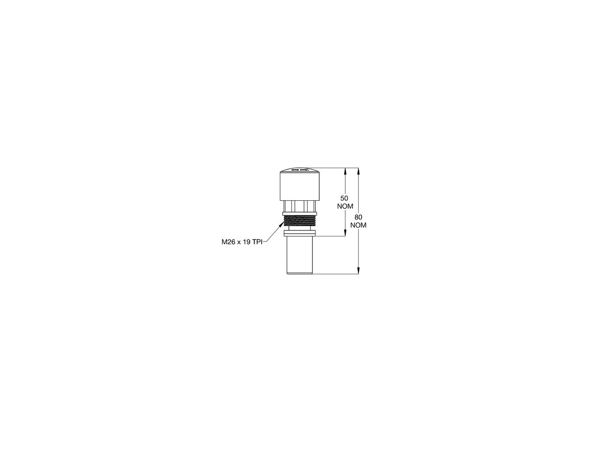 Ezy-Push CP-BS Lead Safe Timeflow Push Button Rpl. Cartridge - 6 ...