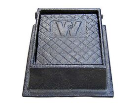 Country Pattern Path Box Cast Iron 100mm x 125mm from Reece