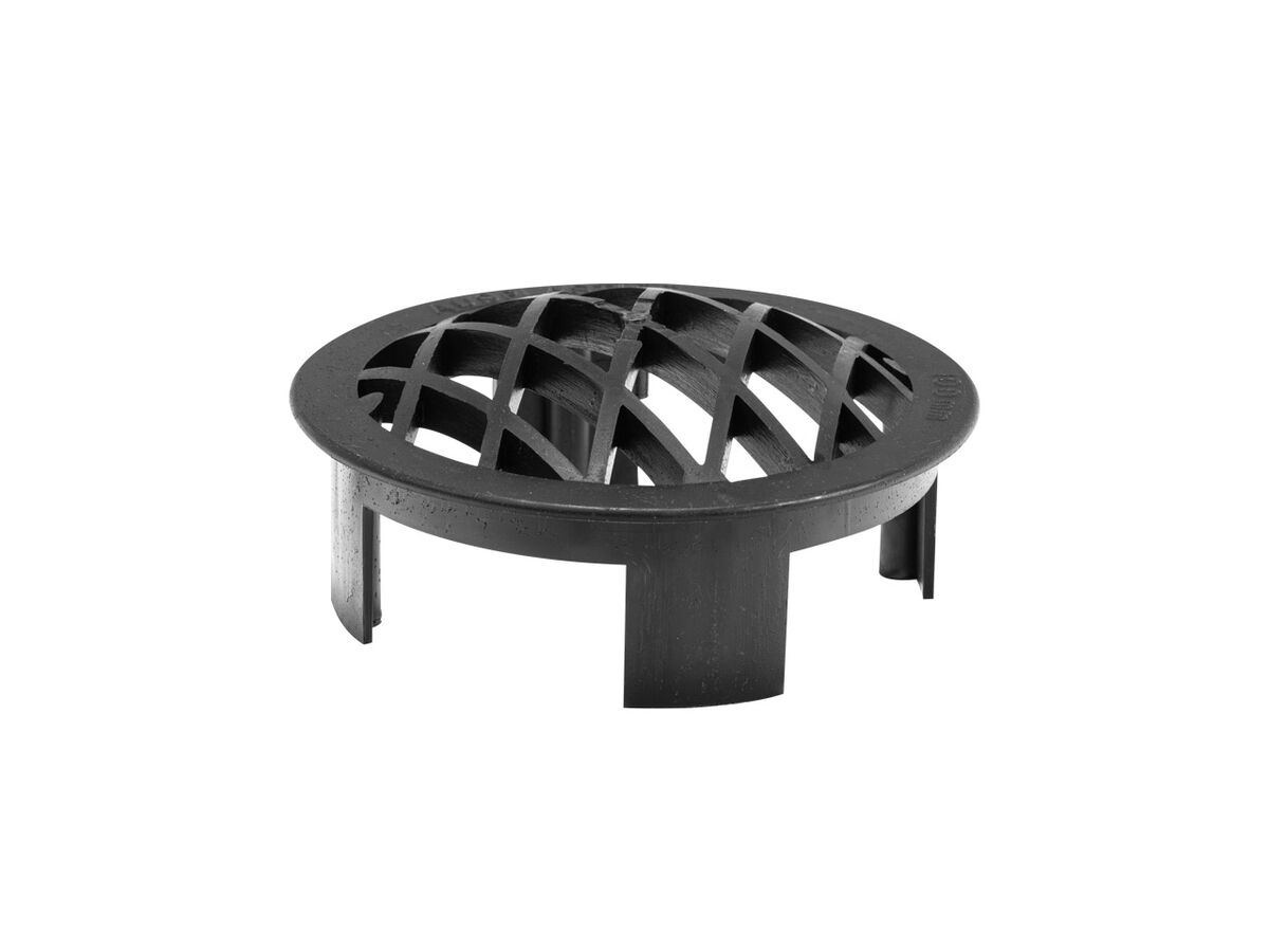 PVC Grate Only Domed D.T. with Legs 100mm from Reece