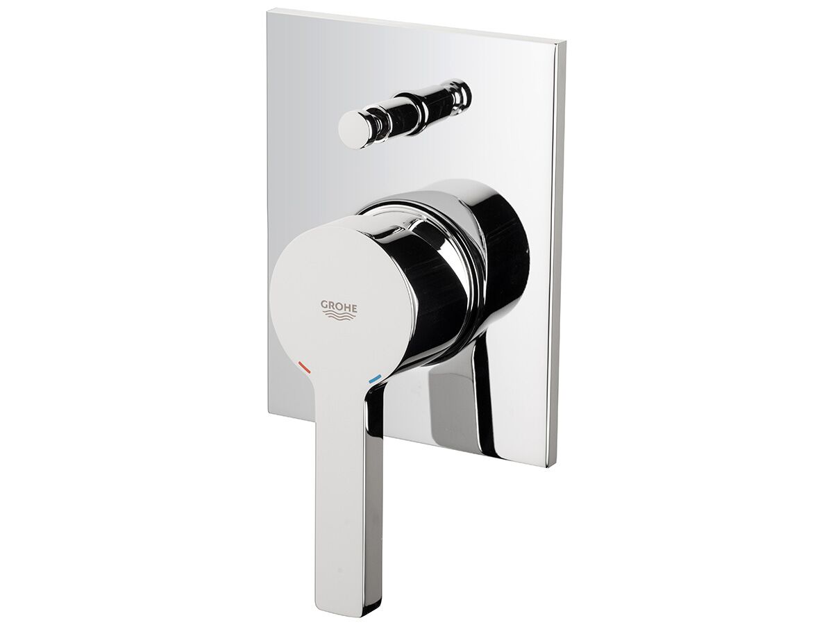 GROHE Lineare Shower / Bath Mixer Tap with Diverter Chrome (V2) from Reece