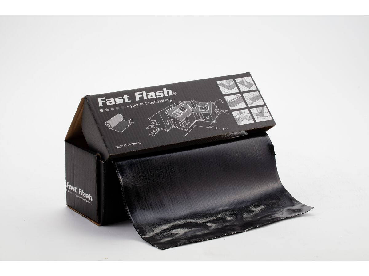 Deks Fast Flash Roll 5mtr x 280mm Black from Reece