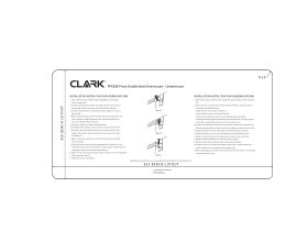 Clark Prism Double Bowl Undermount Sink Stainless Steel from Reece