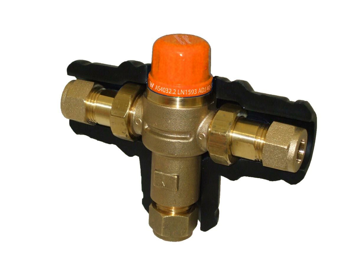 Rmc Heatguard Ultra Tempering Valve with Insulated 15 from Reece