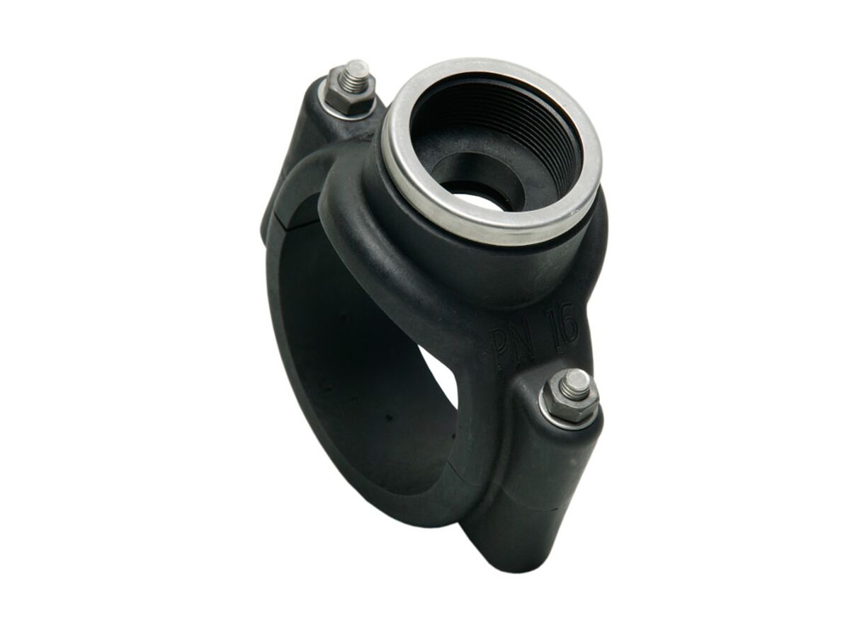 Plastic Tapping Band PE PN16 125mm x 32mm from Reece