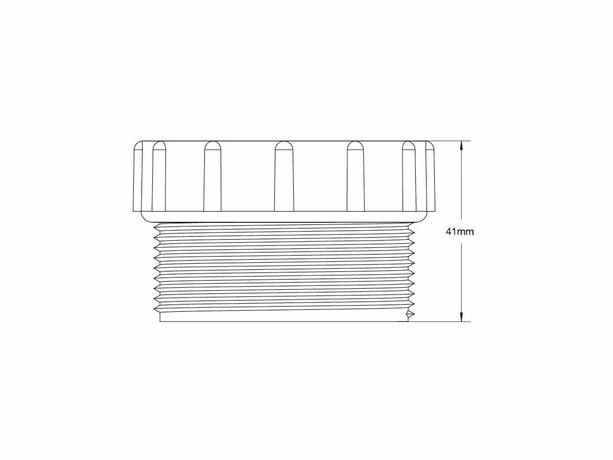 Dura Trap Extension 50mm x 20mm from Reece