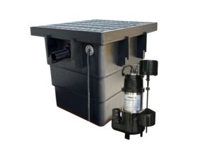 QubeX Mini 4 QSWP160-450 Stormwater Pump & Pit System with Class A ...