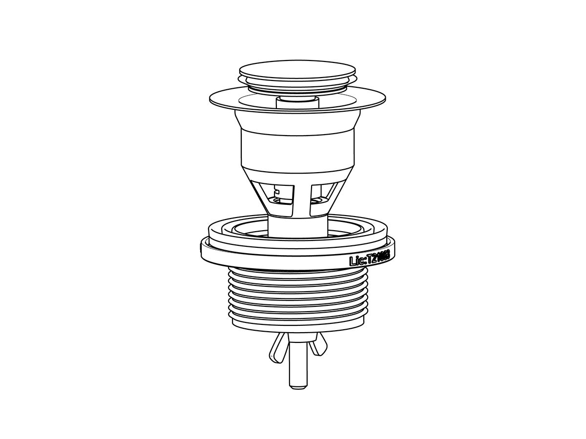 Caroma Pop up Plug & Waste 40mm Chrome from Reece