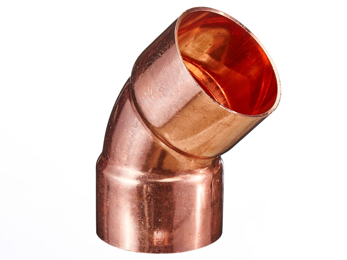 Ardent Copper Elbow 2 5/8" ID x 45 Degree Bag of of 1 from Reece