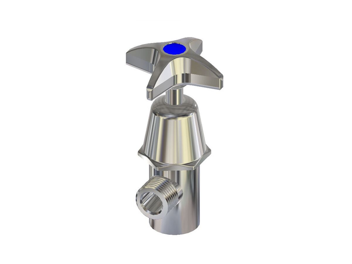 Enware Vandal Proof Right Angle Cistern Stop Male & Female Capstan ...