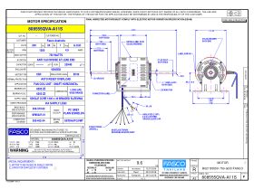 Fasco Fan Motor 240V 3 Speed 750W 8M8555QVA-A11S from Reece