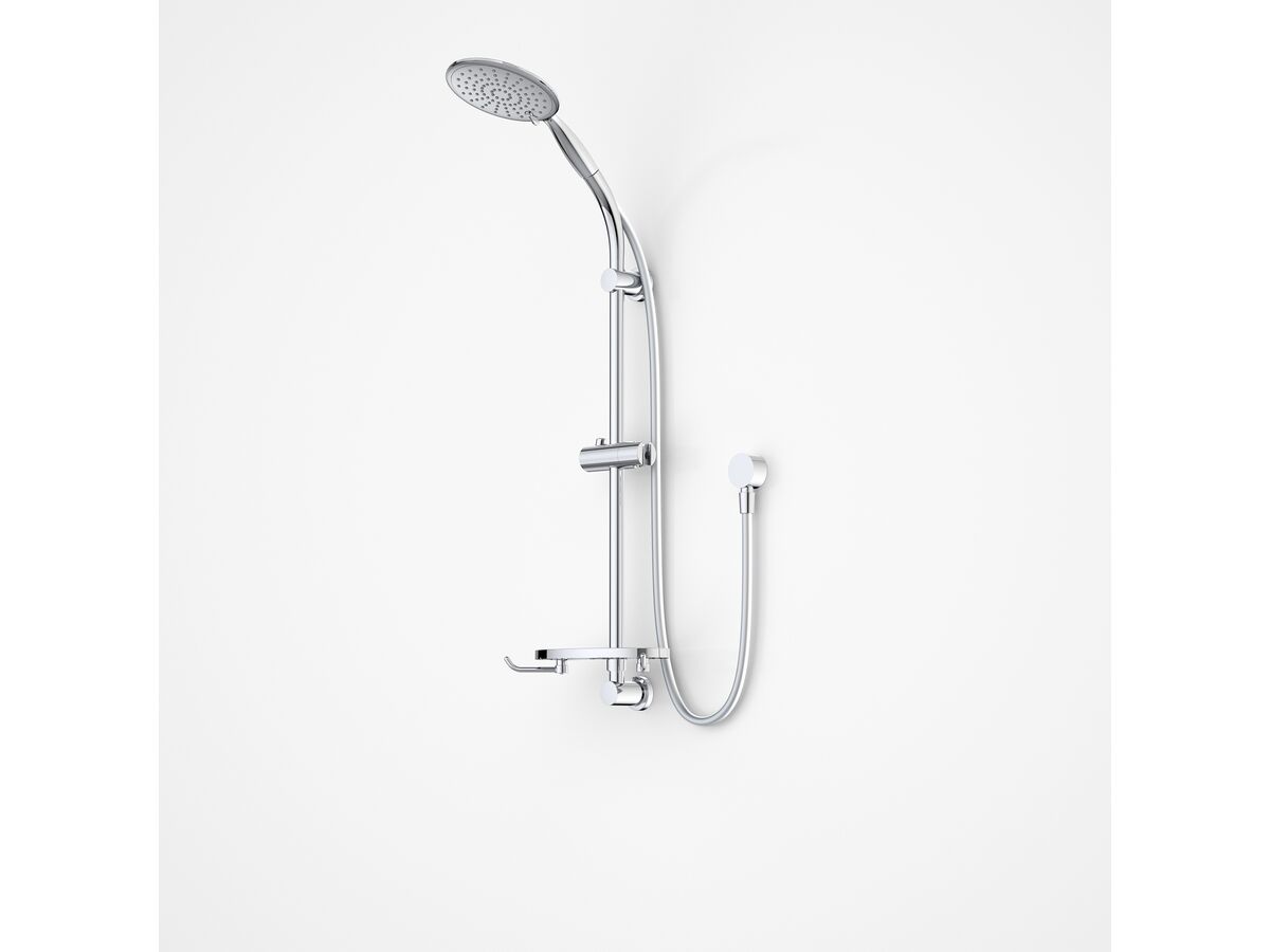 Dorf Illusion 3 Function Rail Shower with Overhead Chrome (3 Star) from ...
