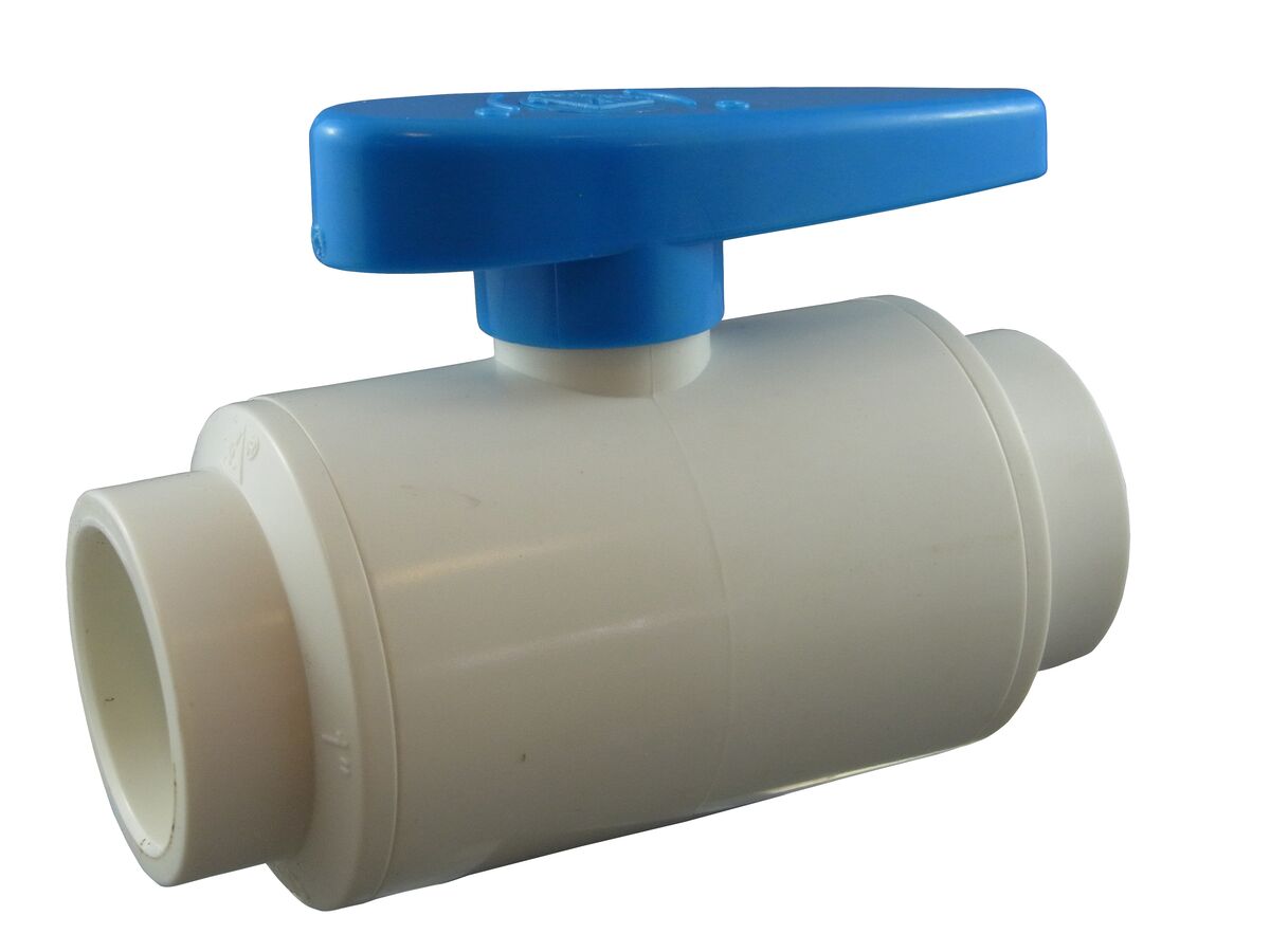 PVC Ball Valve Solvent Weld 100mm suit Pressure Pipe from Reece