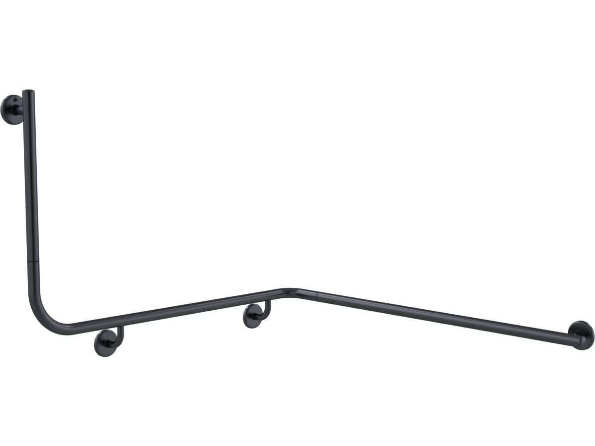 Mizu Drift 1110 x 1030 x 600 x 90 Degree Accessible Grab Rail Modular ...