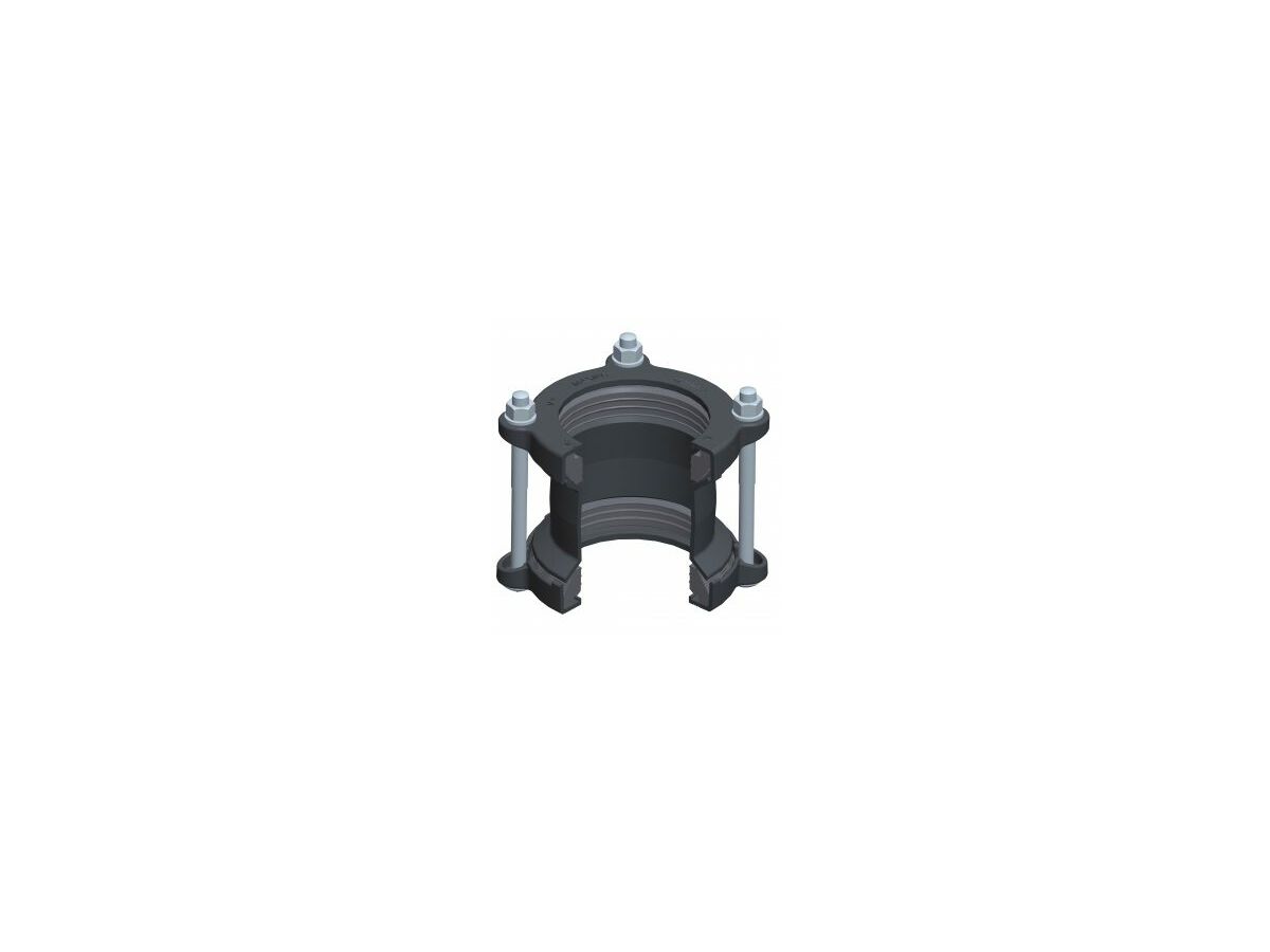Viking Johnson Maxi Step Coupling Galvanised PN16 50-80mm from Reece