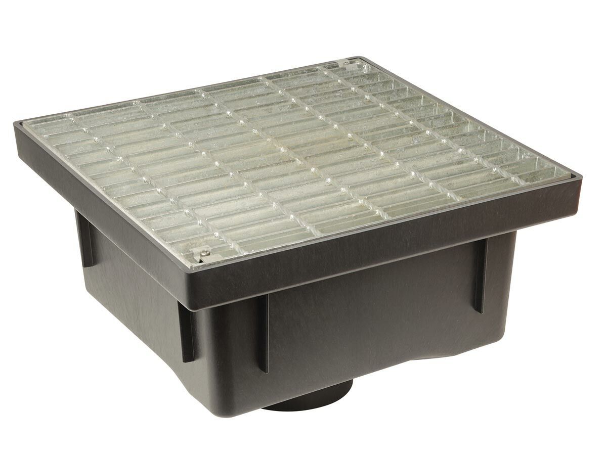 Reln Uni-Pit 450mm Complete with Light Duty Grate from Reece