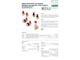 Caleffi Safety Valve 300Kpa 15mm from Reece