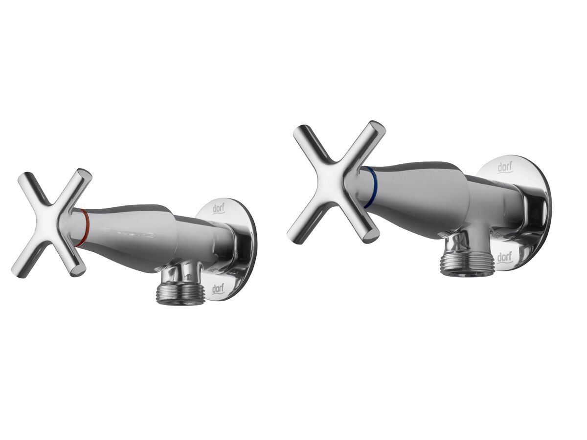 Dorf Pearl Washing Machine Stops Chrome from Reece