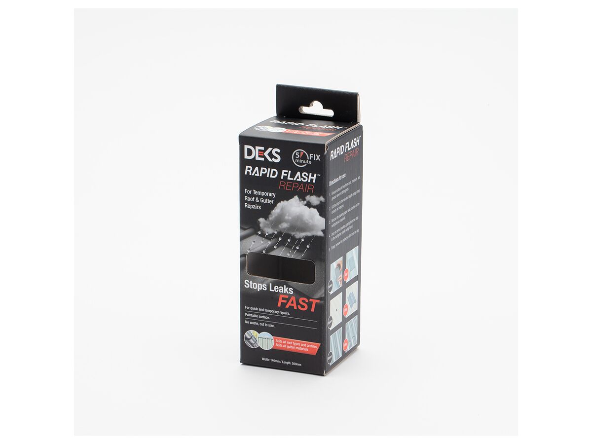 DEKS Rapid Flash Roof Repair Strip - Grey from Reece