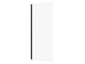 Kado Lux Frameless Rectangular Panel with Wall Channel Clear Glass ...