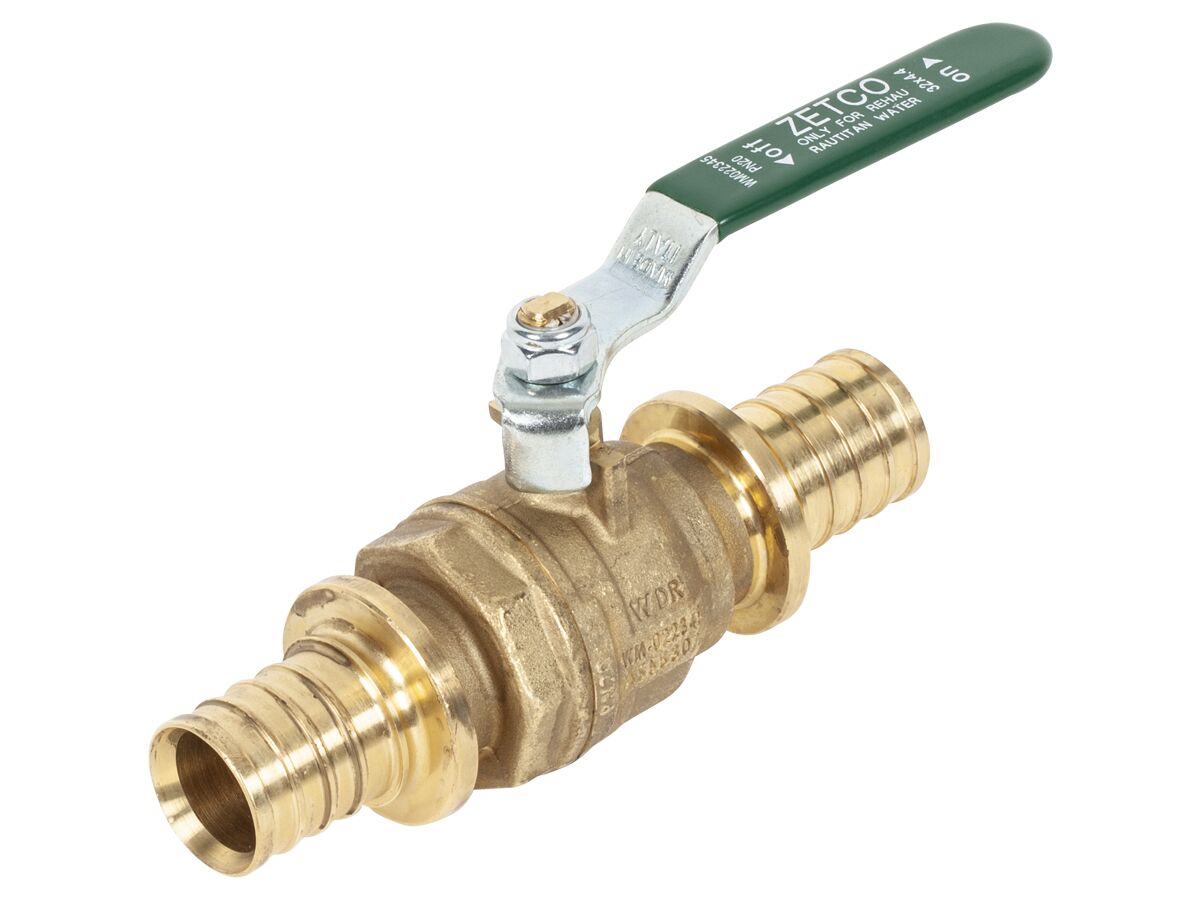 Zetco Rehau Watermarked Ball Valve 20mm from Reece