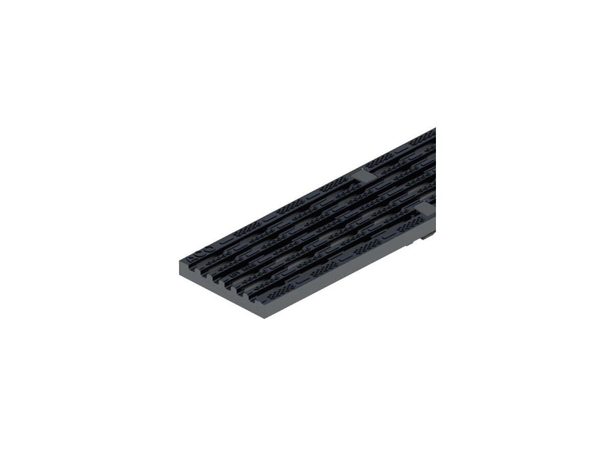 ACO 494D Black PVC Intercept Grate 0.5mtr from Reece