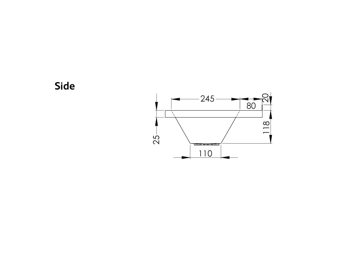 3Monkeez PT-7 Wallsend Pattern Trough 1500mm Long from Reece