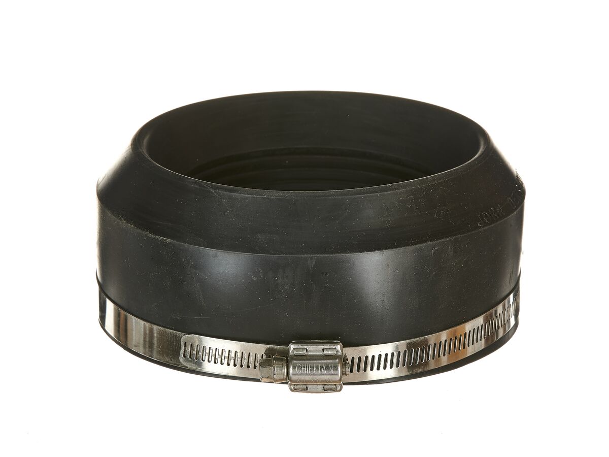 Dek Pan Connector & Clip Suit Cast Iron #6 100mm from Reece