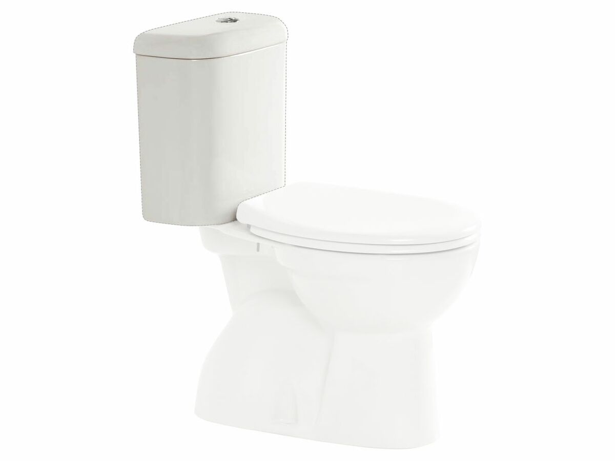 American Standard Studio Round Close Coupled Bottom Inlet Cistern White ...