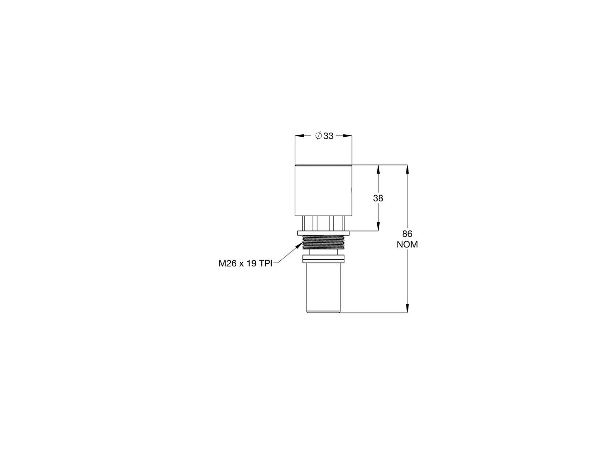 Ezy-Push CP-BS Lead Safe Timeflow Push Button Repl. Cart. - Adj. (Suit ...